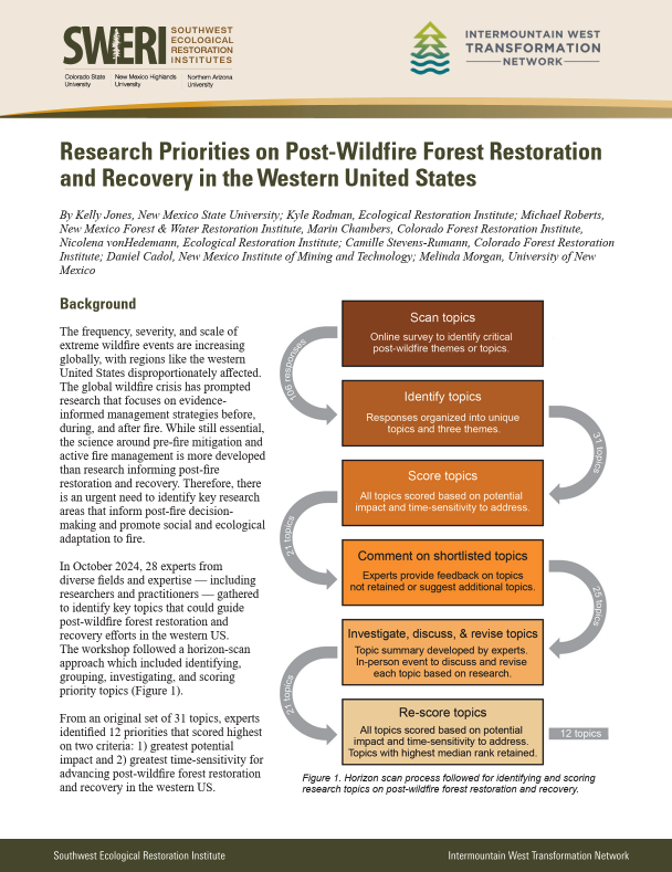 Publications | Colorado Forest Restoration Institute | Colorado State ...